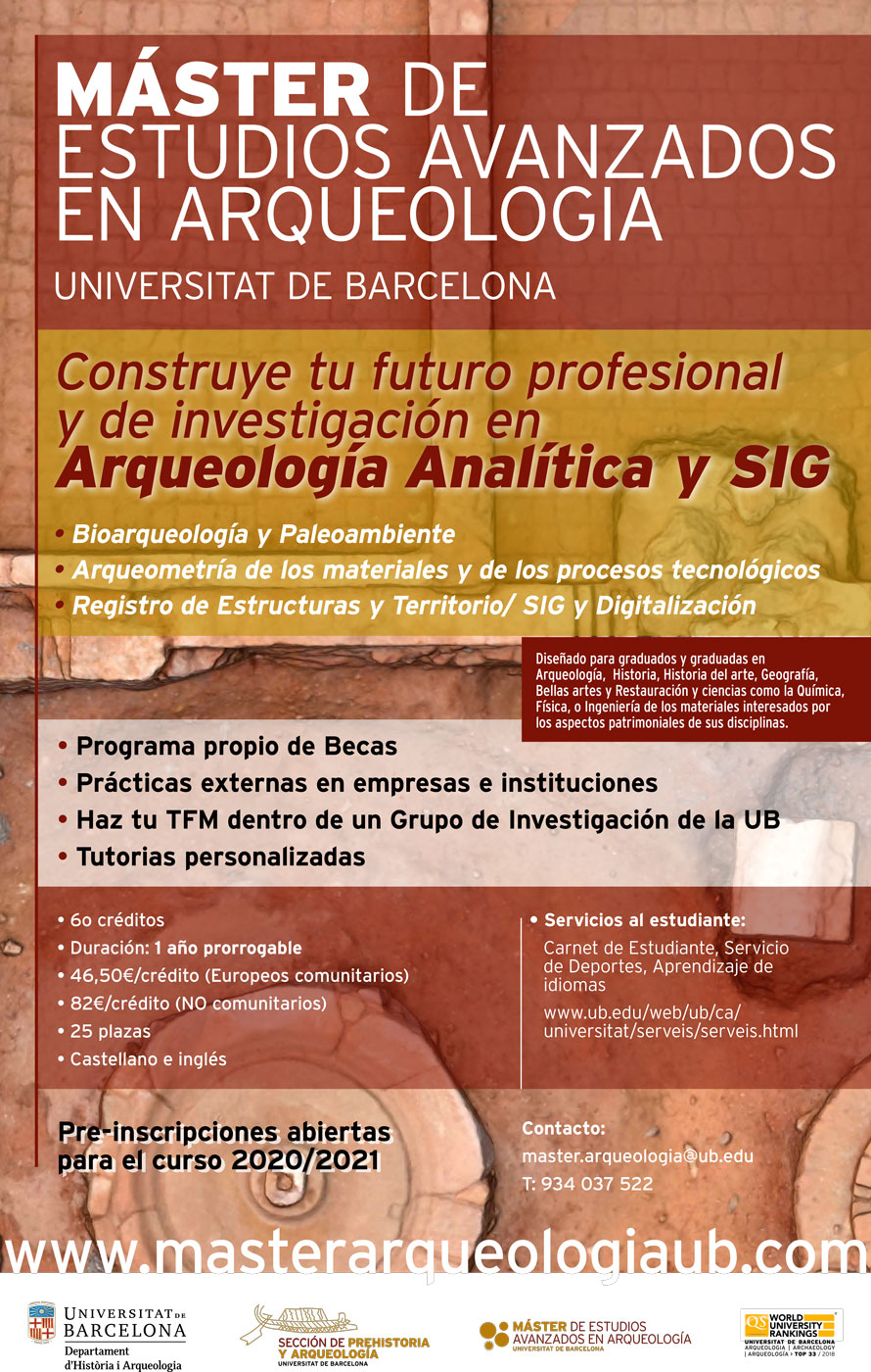 Màster Arqueologia (UB)